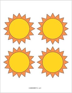 Free Printable Sun Templates and Coloring Pages | Mombrite