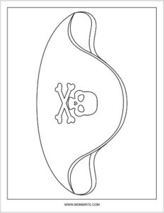 Free Printable Pirate Coloring Pages | Mombrite