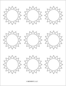 Free Printable Sun Templates and Coloring Pages | Mombrite