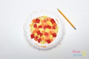 Easy Paper Plate Sun Suncatcher Craft for Kids | Mombrite