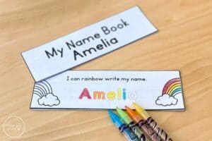 Editable Name Book for Kids: Name Recognition Activities | Mombrite