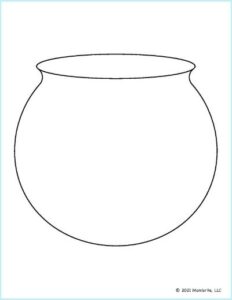 Free Printable Fish Bowl Templates | Mombrite