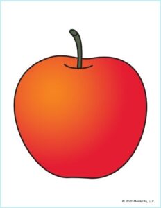 Free Printable Apple Templates and Outlines | Mombrite