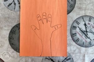 Easy Skeleton Handprint X-Ray Craft for Kids - Mombrite
