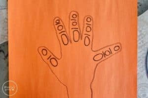 Easy Skeleton Handprint X-Ray Craft for Kids - Mombrite