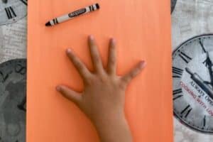 Easy Skeleton Handprint X-Ray Craft for Kids - Mombrite