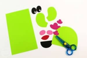 Paper Bag Cactus Craft for Kids [Free Printable Template] | Mombrite