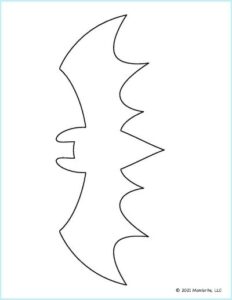 25 Free Printable Bat Templates | Mombrite