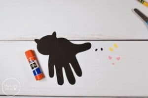 Black Cat Handprint Craft for Kids [Free Template] | Mombrite