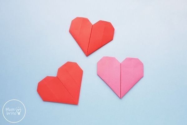 Easy Origami Heart Step By Step Instructions Mombrite