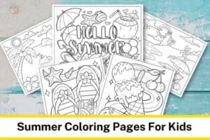 Free Printable Summer Coloring Pages For Kids