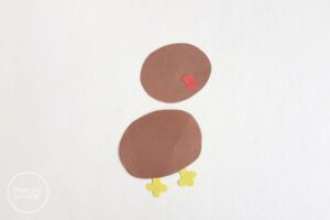 Adorable Paper Turkey Bookmark Craft [Free Template] - Mombrite