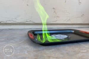 How to Make Green Fire at Home | Mombrite