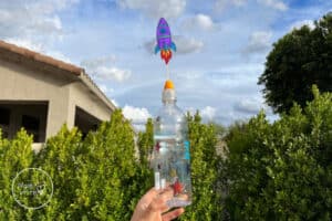 How to Make a Squeeze Bottle Rocket | Mombrite