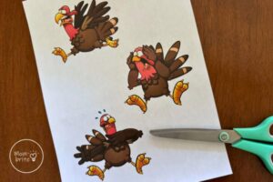 Thanksgiving Turkey Target Shooting Game [Free Printable] | Mombrite