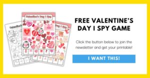 Free Printable Valentine's Day I Spy Game for Kids | Mombrite