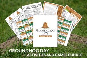 Free Printable Groundhog Day Games Bundle | Mombrite