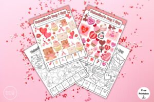 Free Printable Valentine's Day I Spy Game for Kids - Mombrite
