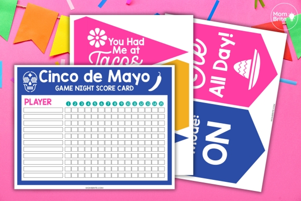 Fun Cinco de Mayo Party Games for Kids (Free Printable) | Mombrite
