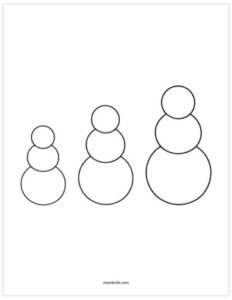 11 Snowman Templates for Kids (Fun Free Winter Printable) - Mombrite