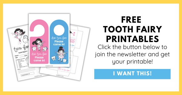 Free Printable Tooth Fairy Kit (Door Hangers, Envelopes, & Tooth Report ...
